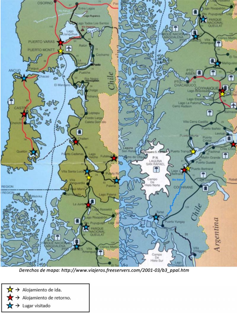 CARRETERA AUSTRAL – CHILE – Bitacoras de Viaje